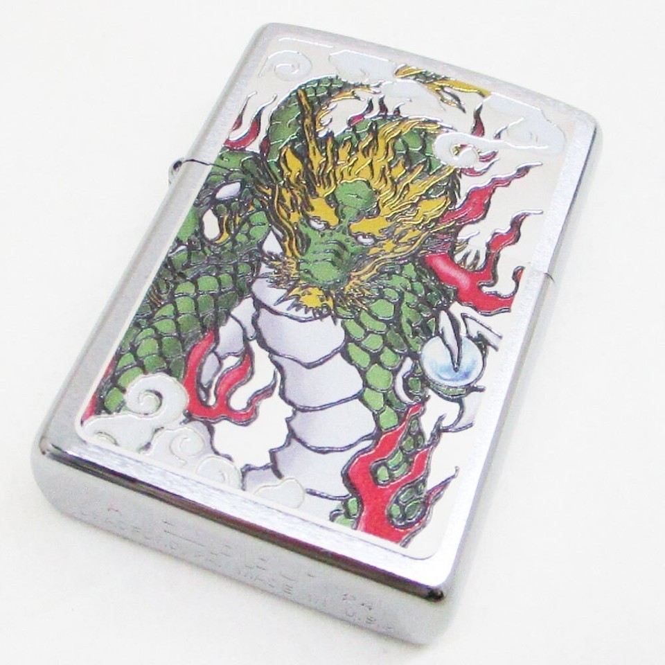 ZIPPO Oil Lighter USA ZIPPO Japanese Pattern Series Unryu CP-KF | eBay UK