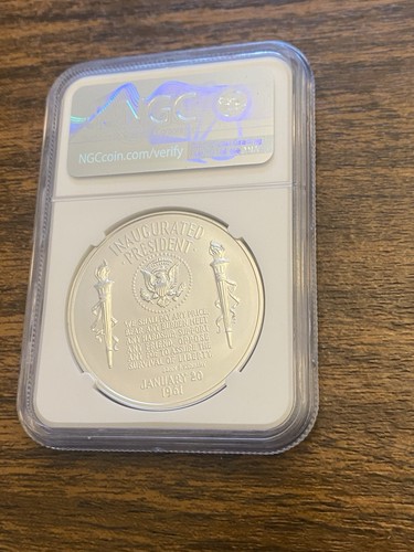 2015 Coin And Chronicles Set John F. Kennedy, Recently Graded NGC 70 ...