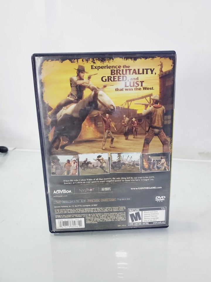 Gun PS2 PlayStation 2 Complete CIB | eBay