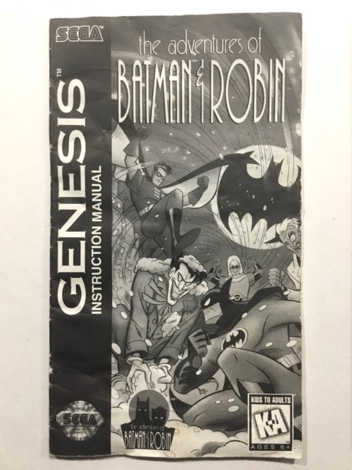 SEGA GENESIS Manual Instruction Book Authentic ORIGINAL YOU CHOOSE | eBay