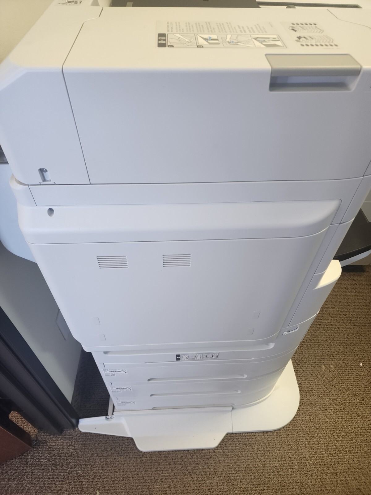 BRAND NEW EPSON WF-C879R COLOR COPIER PRINTER SCANNER 3 TRAYS UP 13/18 ...