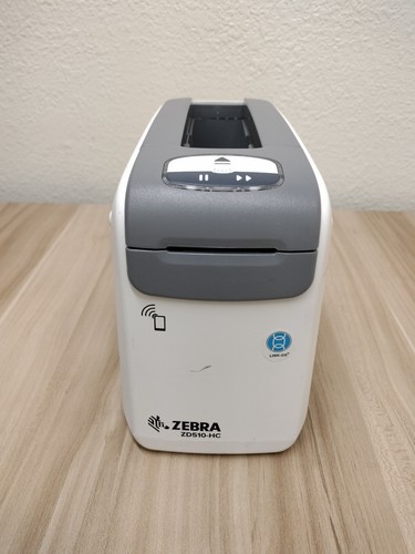 Zebra ZD510 HC Wrist Band Thermal Label Barcode Printer *NO POWER*SOLD ...