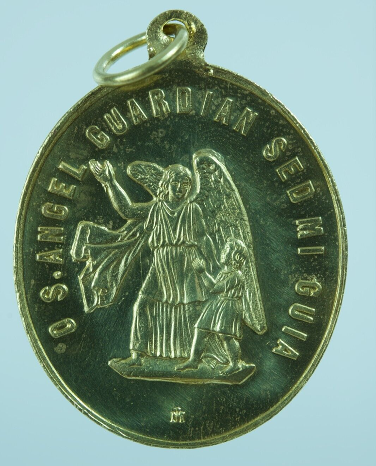 Rare 19Thc spanish Religious jesuit Medal Pendant bronze St Stanislaus ...