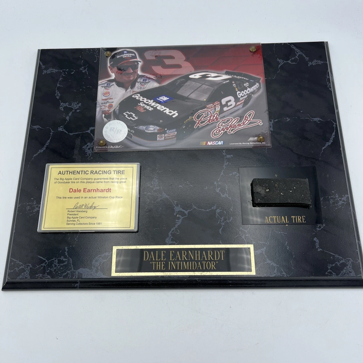 Dale Earnhardt The Intimidator Plaque