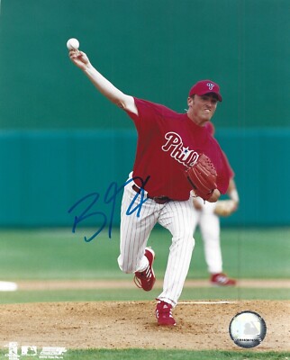 Brett Myers Autographed Signed 8x10 Photo - MLB Phillies Astros Indians ...