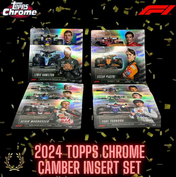 2024 Topps Chrome F1 - Camber Insert - COMPLETE SET | eBay