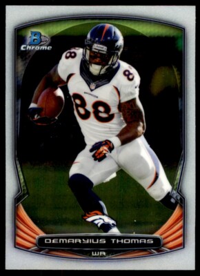 2014 Bowman Chrome #90 Demaryius Thomas Denver Broncos | eBay