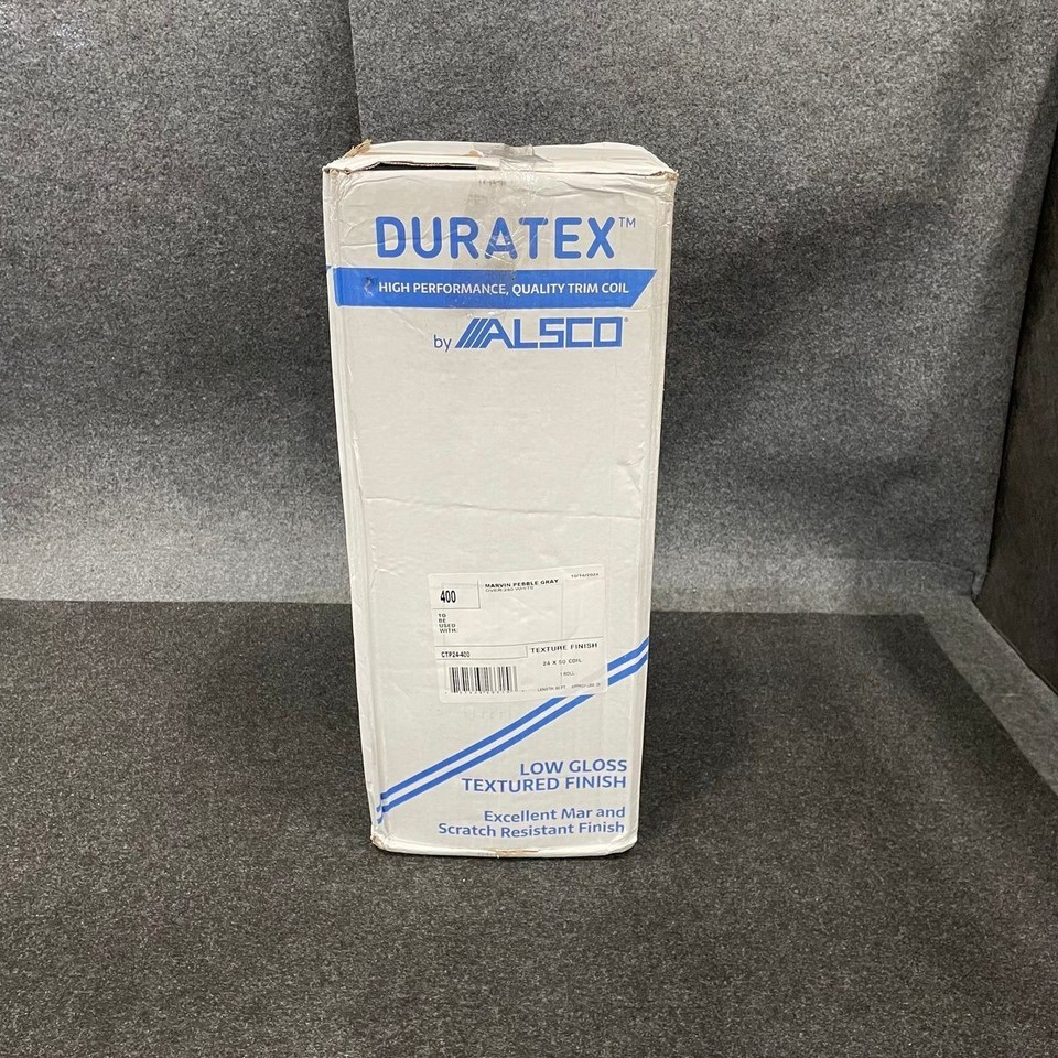 DURATEX Marvin Pebble Gray Over 280 White Texture Finish Roll 24" x 50' * | eBay