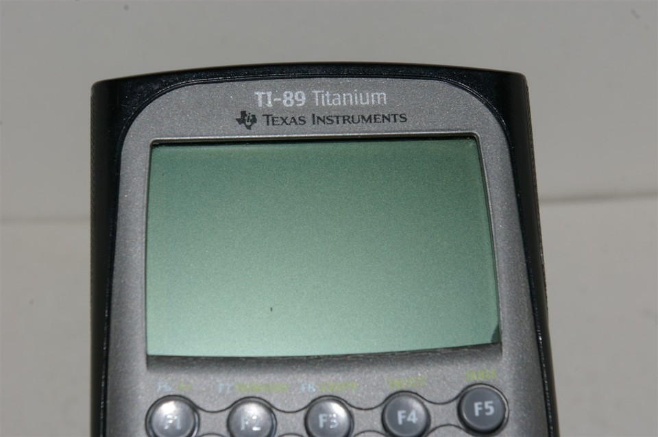 Texas Instruments Ti-89 Titanium Graphing Calculator NO COVER PLEASE ...