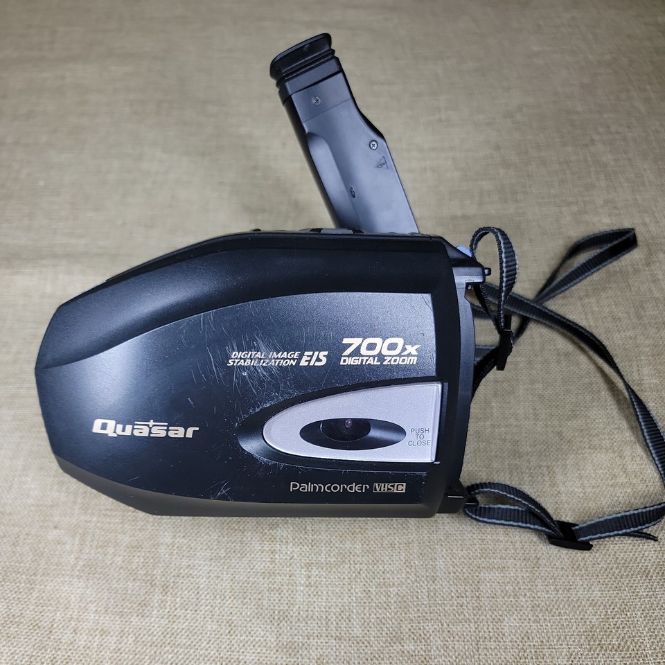 Quasar Palmcorder VM-D52 700x Digital Zoom Handycam Camcorder Tested | eBay