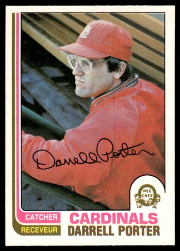 1982 O-Pee-Chee Darrell Porter St. Louis Cardinals #98 | eBay