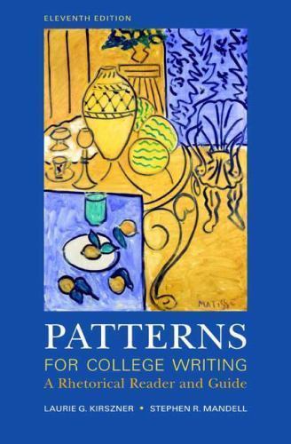 Patterns for College Writing : A Rhetorical Reader and Guide by Stephen ...