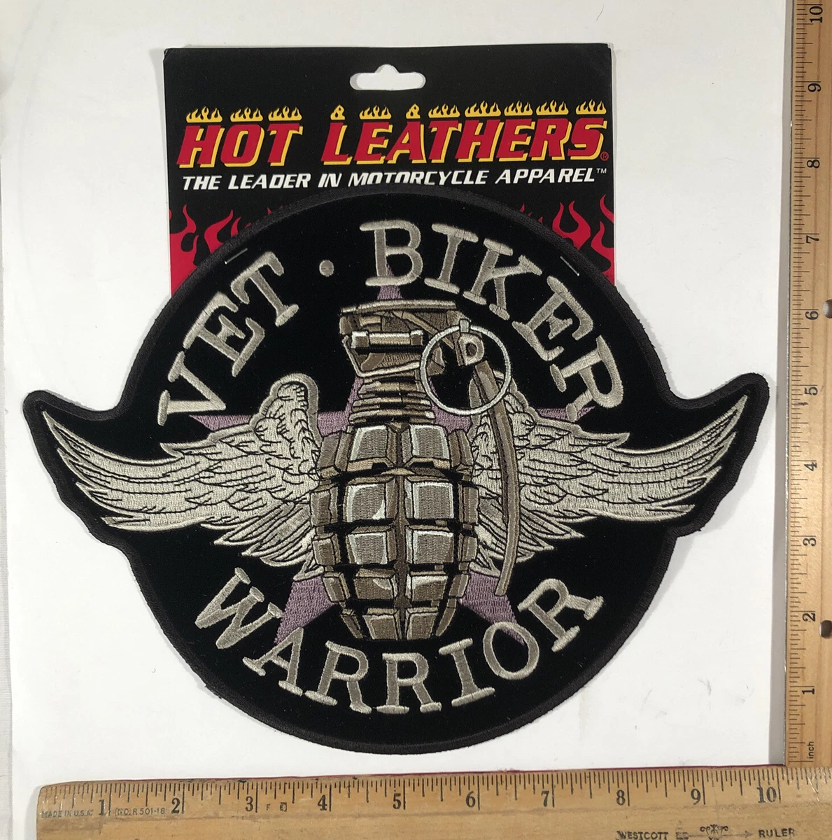 Military Motorcycle Back Patches