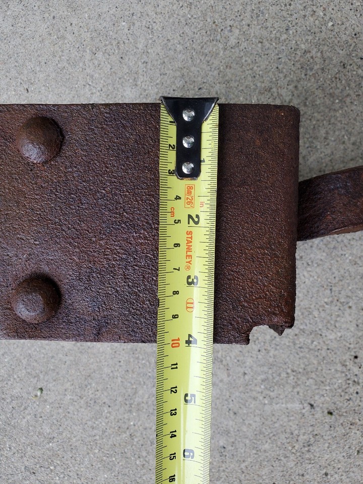 Antique Hand Forged Steel Farm Wagon Hitch/Sleeve Primitive Implement ...