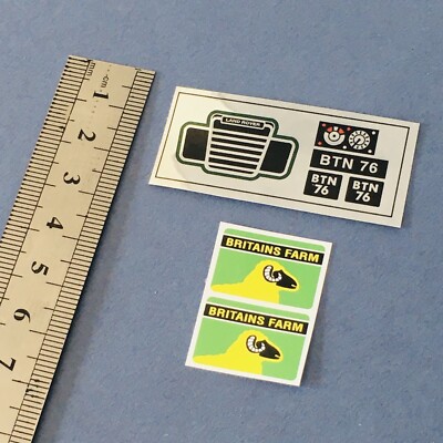 Britains Ltd Farm Land Rover Toy Stickers (“Sheep” Motif & FOIL ...