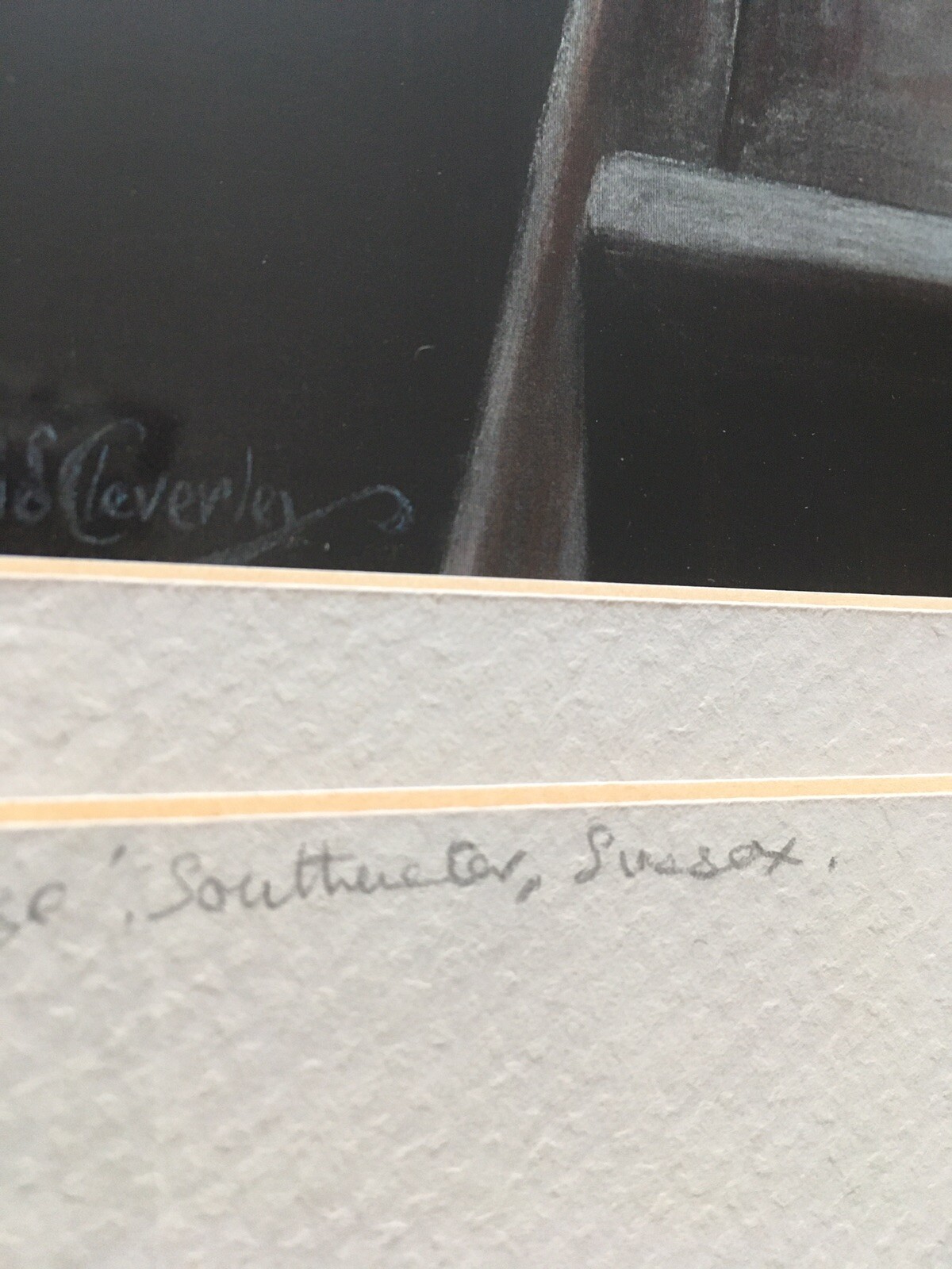 Farmers Window and “George” Southwater Sussex Print by David Cleverley ...