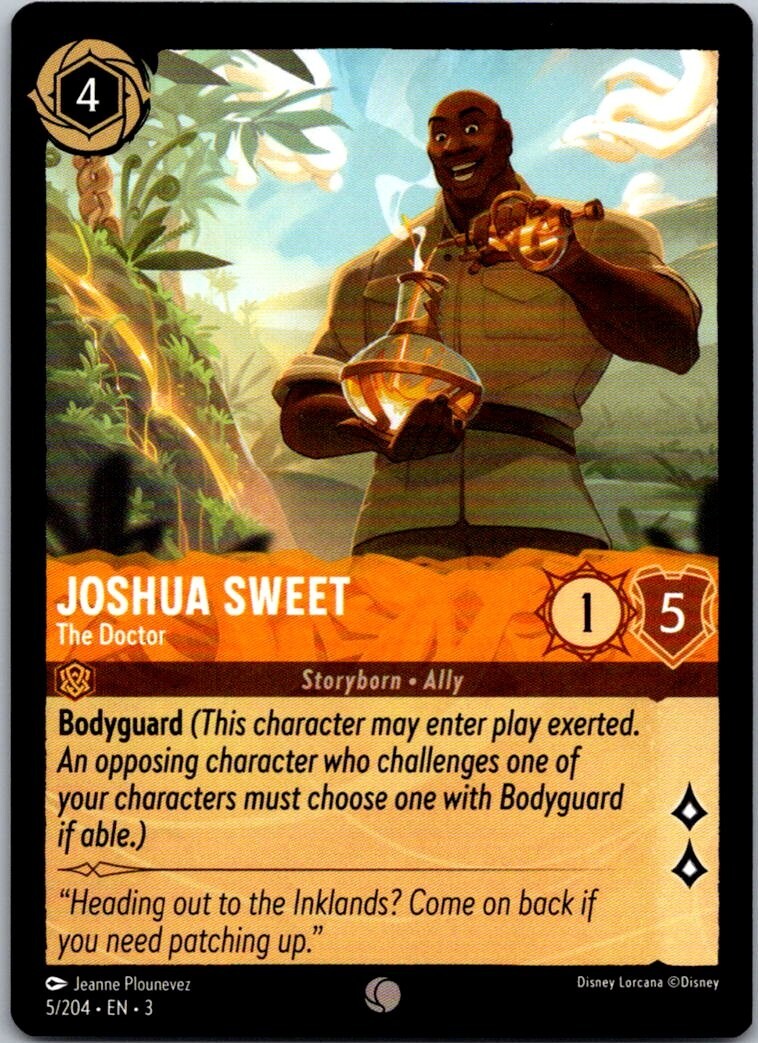 Disney Lorcana Joshua Sweet - The Doctor Into the Inklands Free ...
