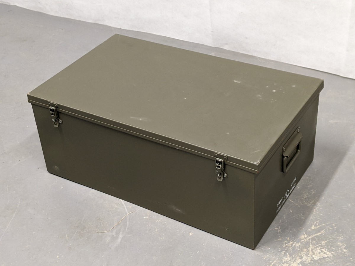Military Metal Storage Boxes