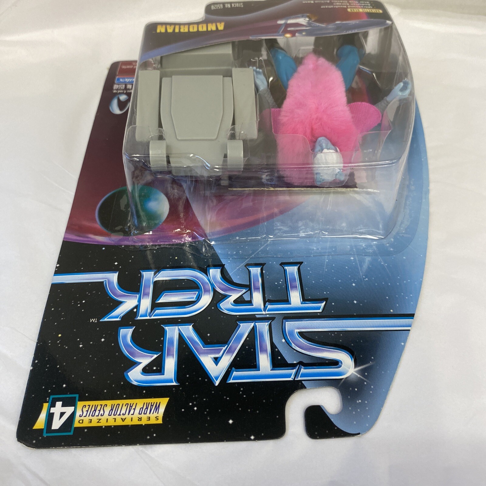 Star Trek Andorian Figure Warp Factor Series 4 MOC 1998 Playmates Toys ...