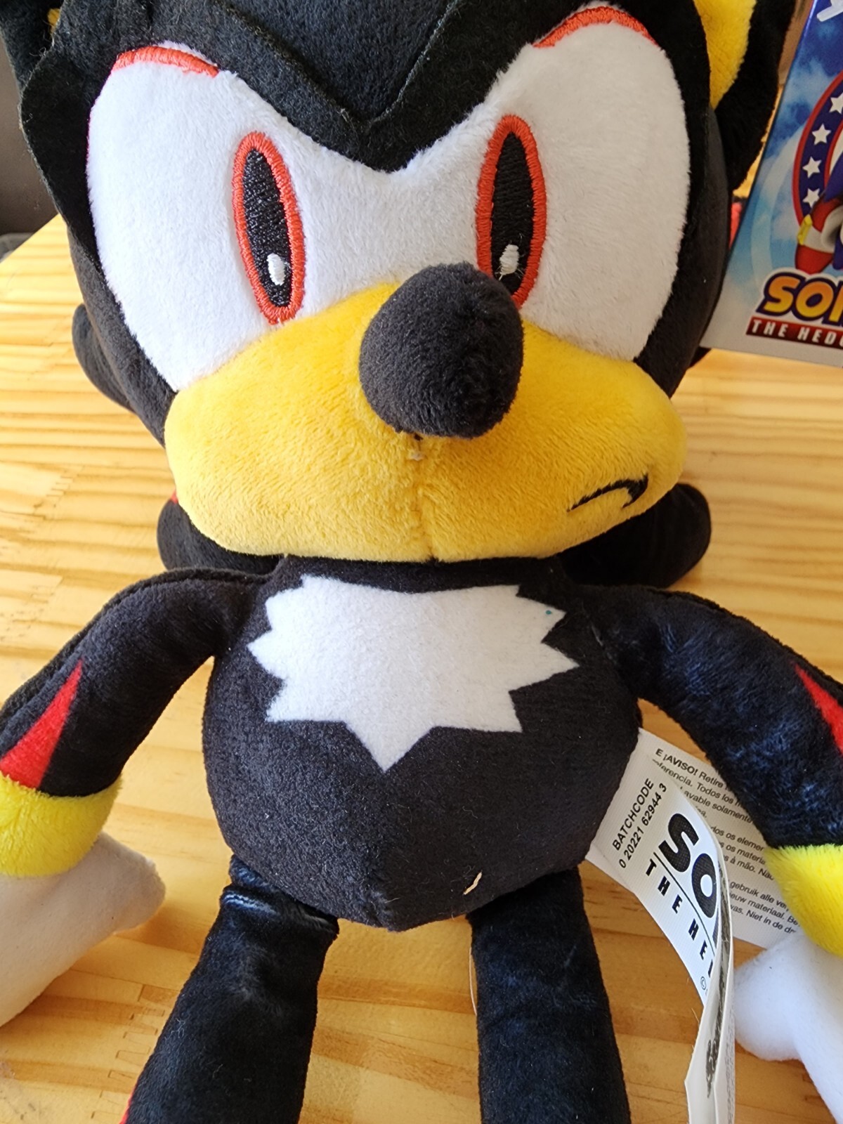 Kidrobot Sonic The Hedgehog SHADOW 8" Phunny Plush SEGA for sale online ...