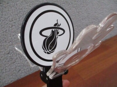 VINTAGE NBA Miami Heat Playoff Clapper Gimme Five Basketball Black | eBay