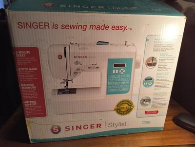 Singer 7258 Sewing & Quilting Machine 203 Stitches NIB | eBay