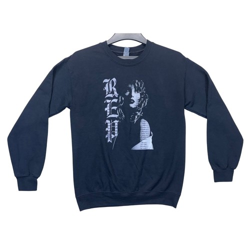 Taylor Swift REP Era Sweatshirt Small Black Gildan Heavy Blend Tour ...