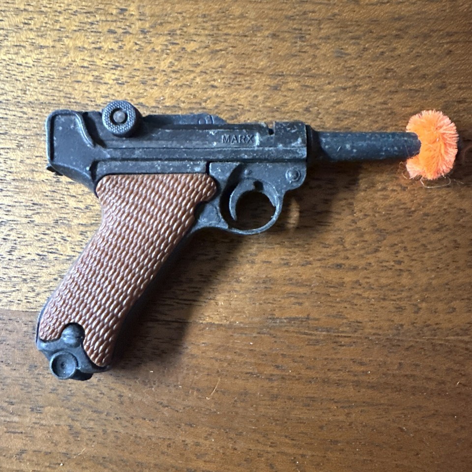 Vintage Marx Toys | GERMAN LUGER 9mm 1253Ku P.08 Toy Pistol | eBay