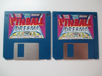 Commodore Amiga PINBALL DREAMS [No Box or Instructions] Disk only ...
