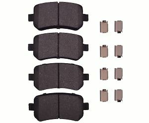 Rr Ceramic Brake Pads Total Stopping Solutions TD1021CH | eBay