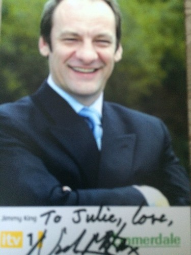 6x4 Hand Signed Photo Emmerdale's Jimmy King - Nick Miles | eBay