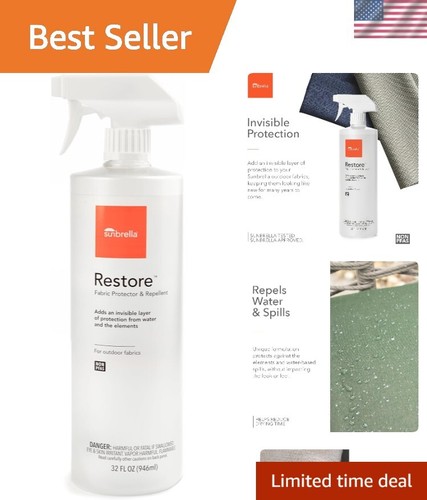 Restore Fabric Protector Spray | Waterproofing Spray for Fabric Outdoor ...