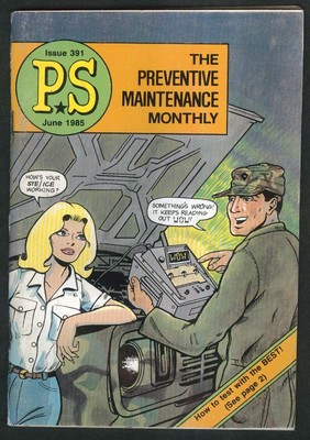 PS Preventive Maintenance Monthly #391 US Army comic book 6 1985 ...
