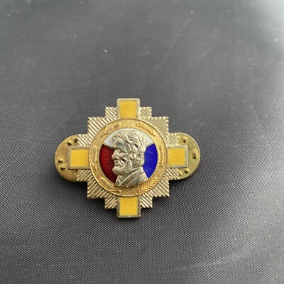 VTG 33rd Infantry Division Illinois Division Abraham Lincoln Gemsco Pin ...