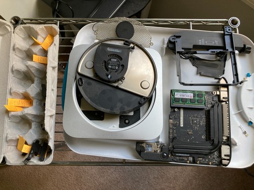 Mac Mini A1347 2011 2.3GHz i5 16GB RAM No HDD Dual Drive Mount kit ...