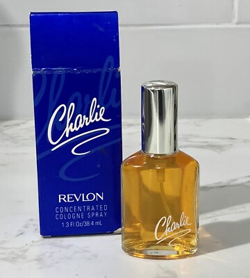 Charlie Revlon Concentrated Cologne Spray 1.3 fl oz, 38.4 ml NIB | eBay