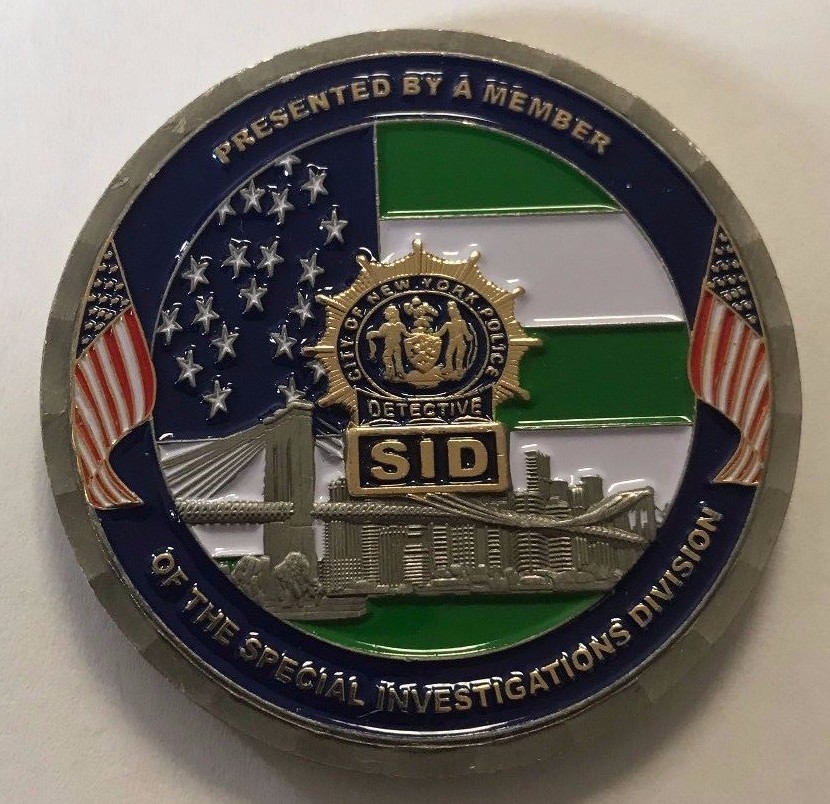 NYPD Police Department City Of New York SID Special Investigations ...