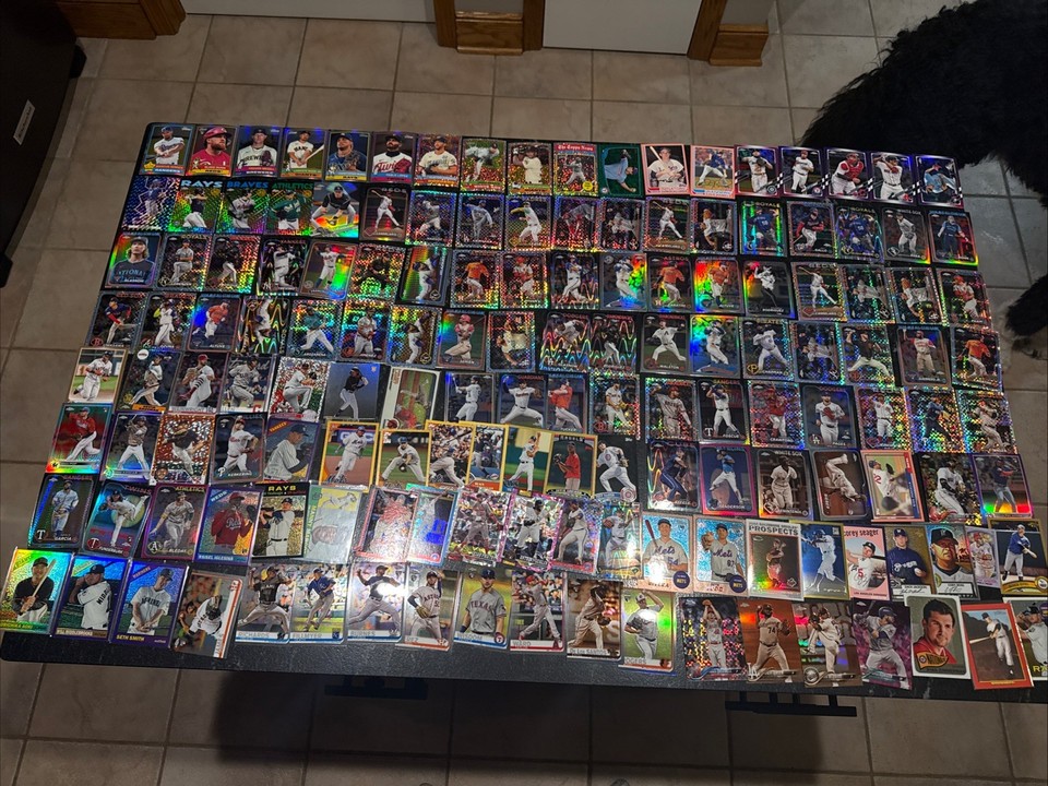 375x All Topps Refractor Baseball Card Lot Insert Parallel 2010-25 ...