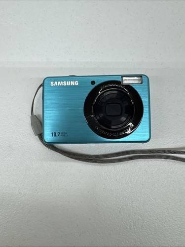 Samsung SL202 Digital Camera 10.2mp Blue ~ No Charger Included | eBay
