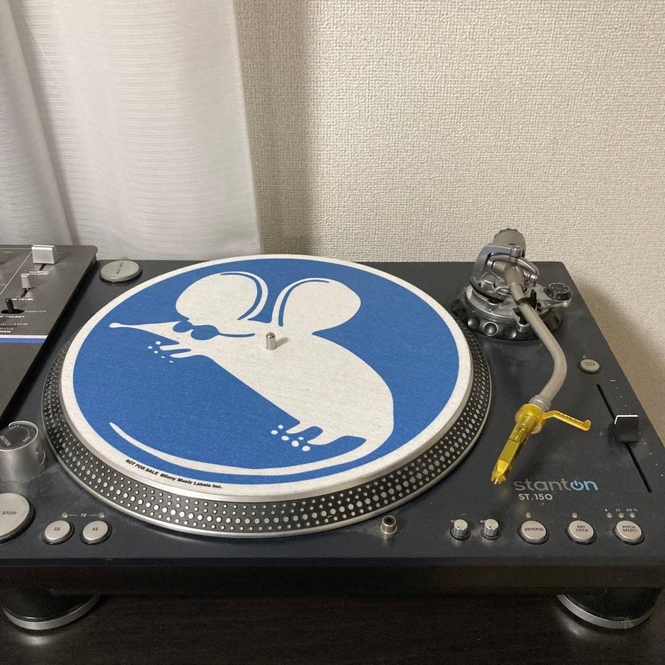 Stanton ST.150 Turntable SA-5 Mixer Set with Cables Needle DJ Equipment ...