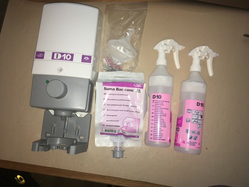 Suma Divermite D10 Dispenser Johnson Diversey Starter pack - sanitiser ...