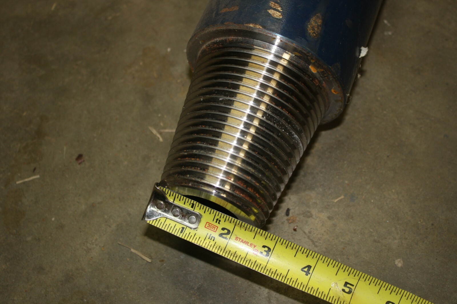 New Famco 6.5" Well Bore Reamer String Mill 2.5" Tool Joint Carbide ...