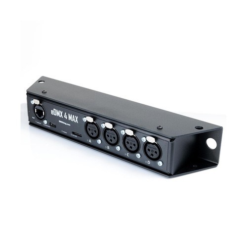 eDMX4 MAX 4-Port 3-pin – ArtNet/sACN via Ethernet to DMX 512 Converter ...