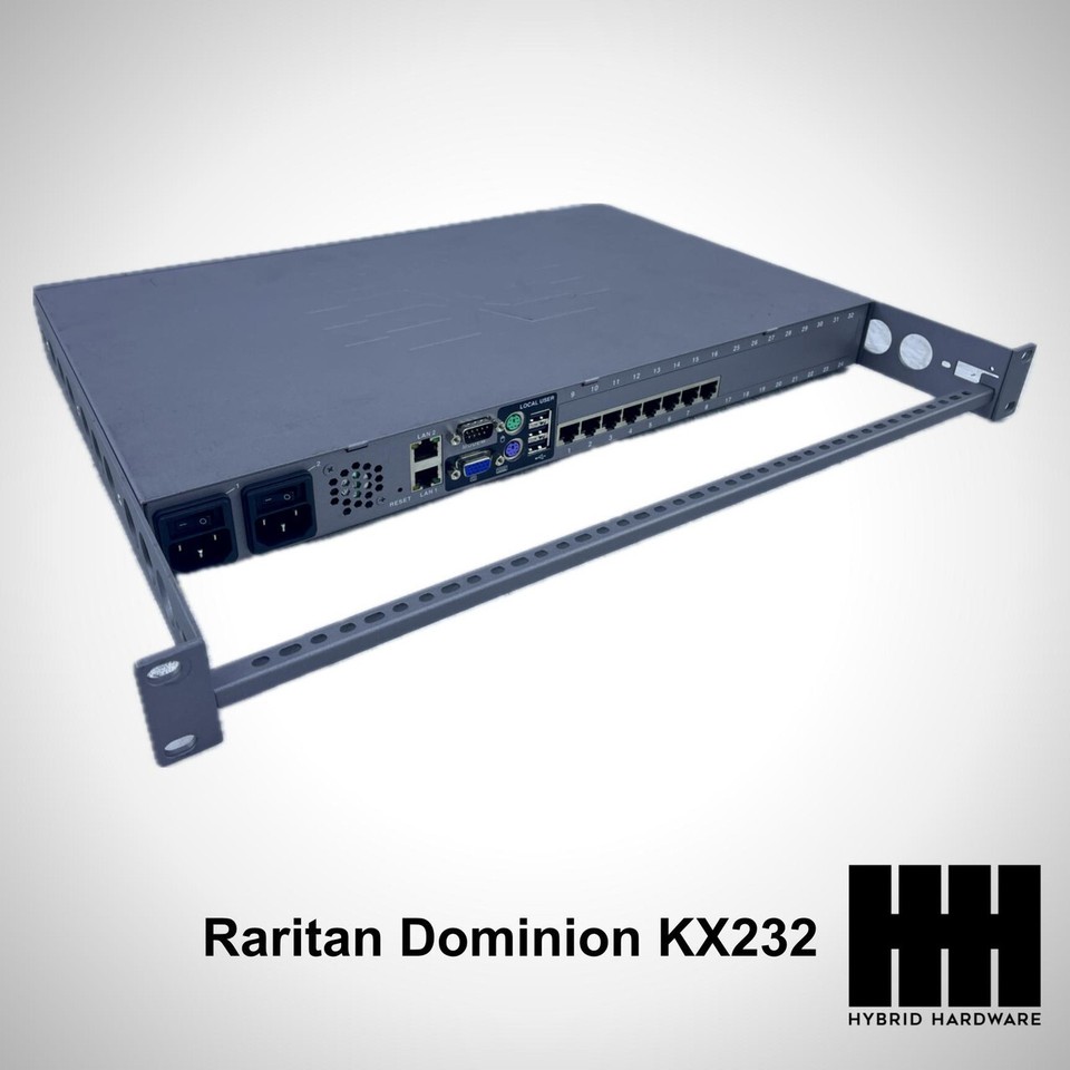 Raritan Dominion KX232 2 User 32 Port KVM Over IP Switch | eBay