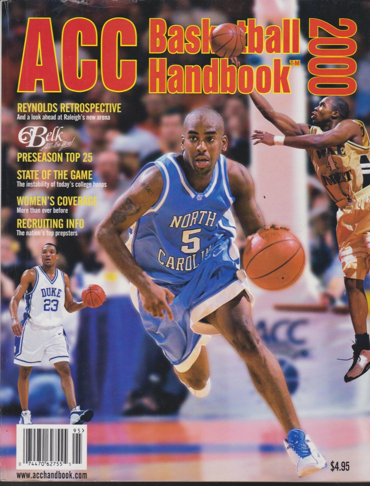 *ACC 2000 BASKETBALL HANDBOOK* 2000 | eBay