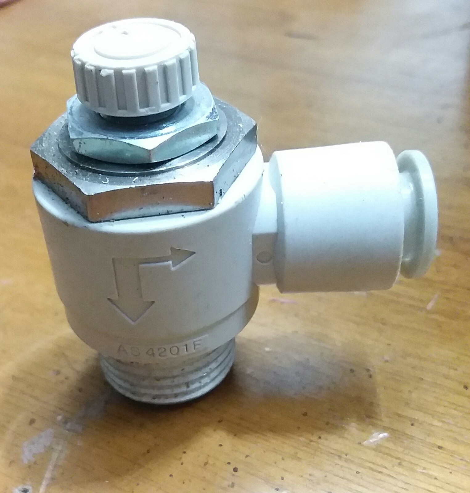 SMC Flow valve 10mx1/2 npt LOT (5) pcs. box #AS401F-04-10S. NEW | eBay