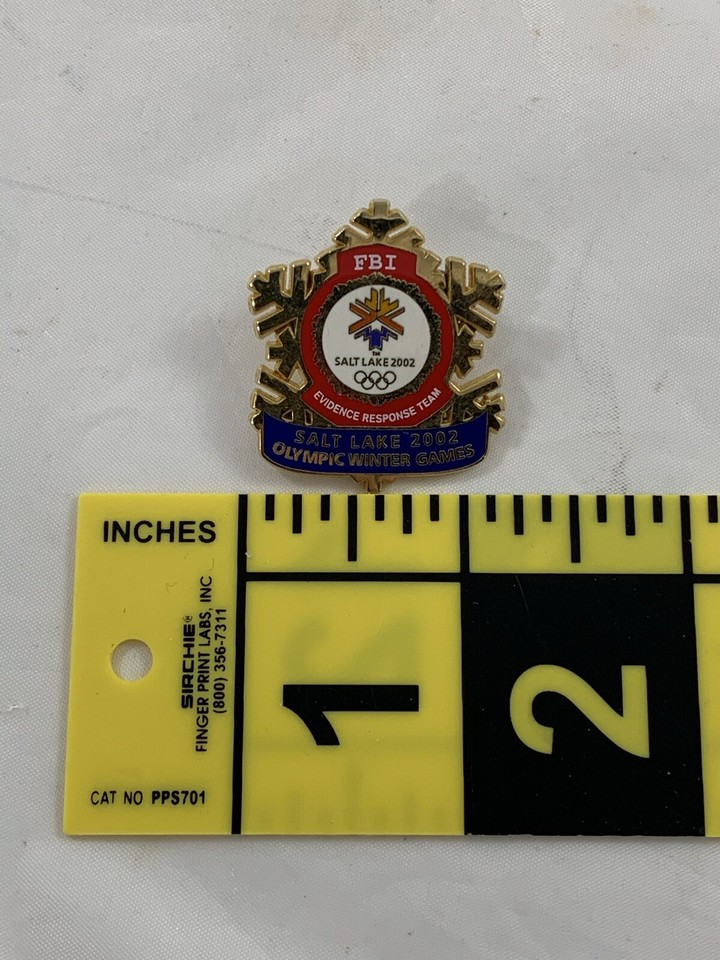 FBI Salt Lake City 2002 lapel pin ERT evidence response team | eBay