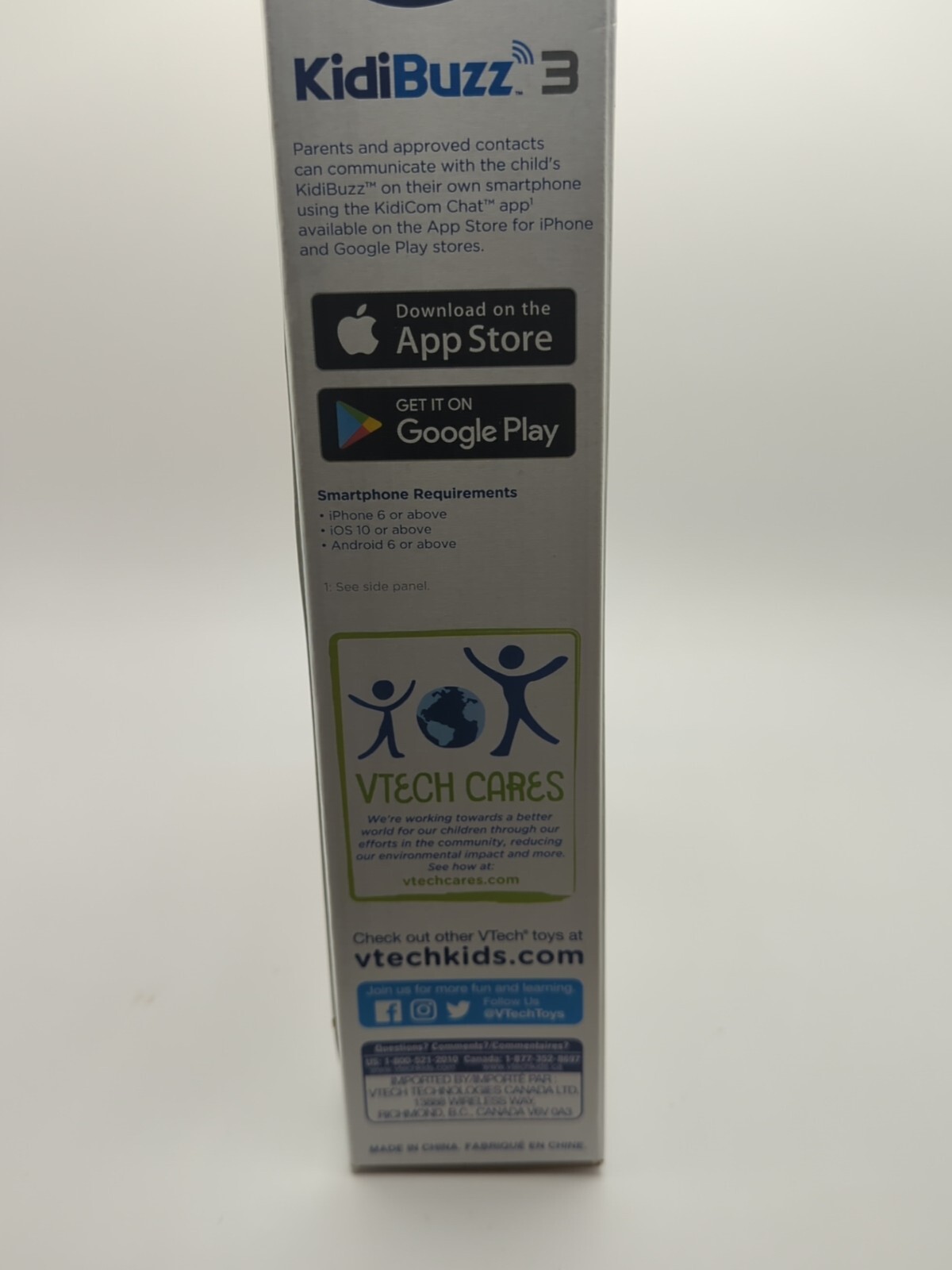 VTech KidiBuzz 3 Smart Device - Black for sale online | eBay