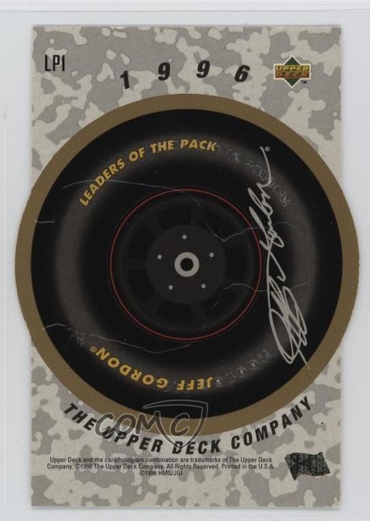 1996 Upper Deck Road to the Cup Leaders of the Pack Jeff Gordon #LP1 ...