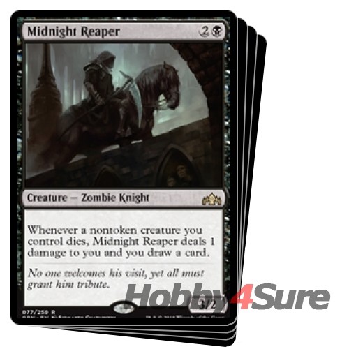 Midnight Reaper X4 M/NM Magic: The Gathering MTG Guilds Of Ravnica | eBay